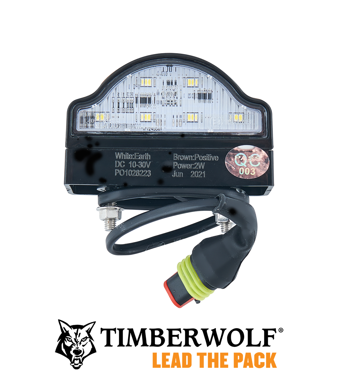 LED NUMBER PLATE LAMPS | Morbark, LLC eStore