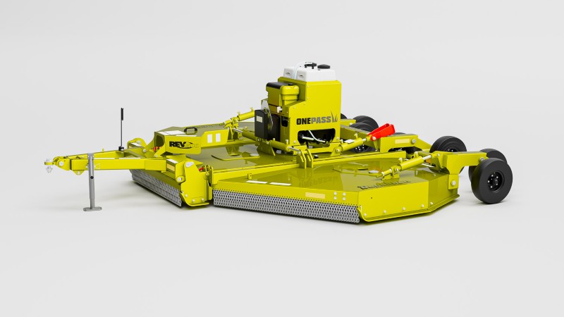 REV 1500 Mower with OnePass | Degelman 360