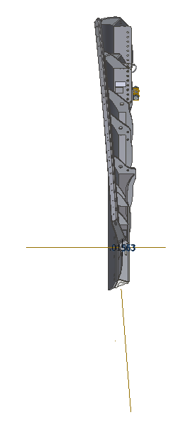 MLDBD ASSY,WING,11PWMB,TPRSILVER/BLK,.625 X 8.0 CE,NEB | Aebi Schmidt