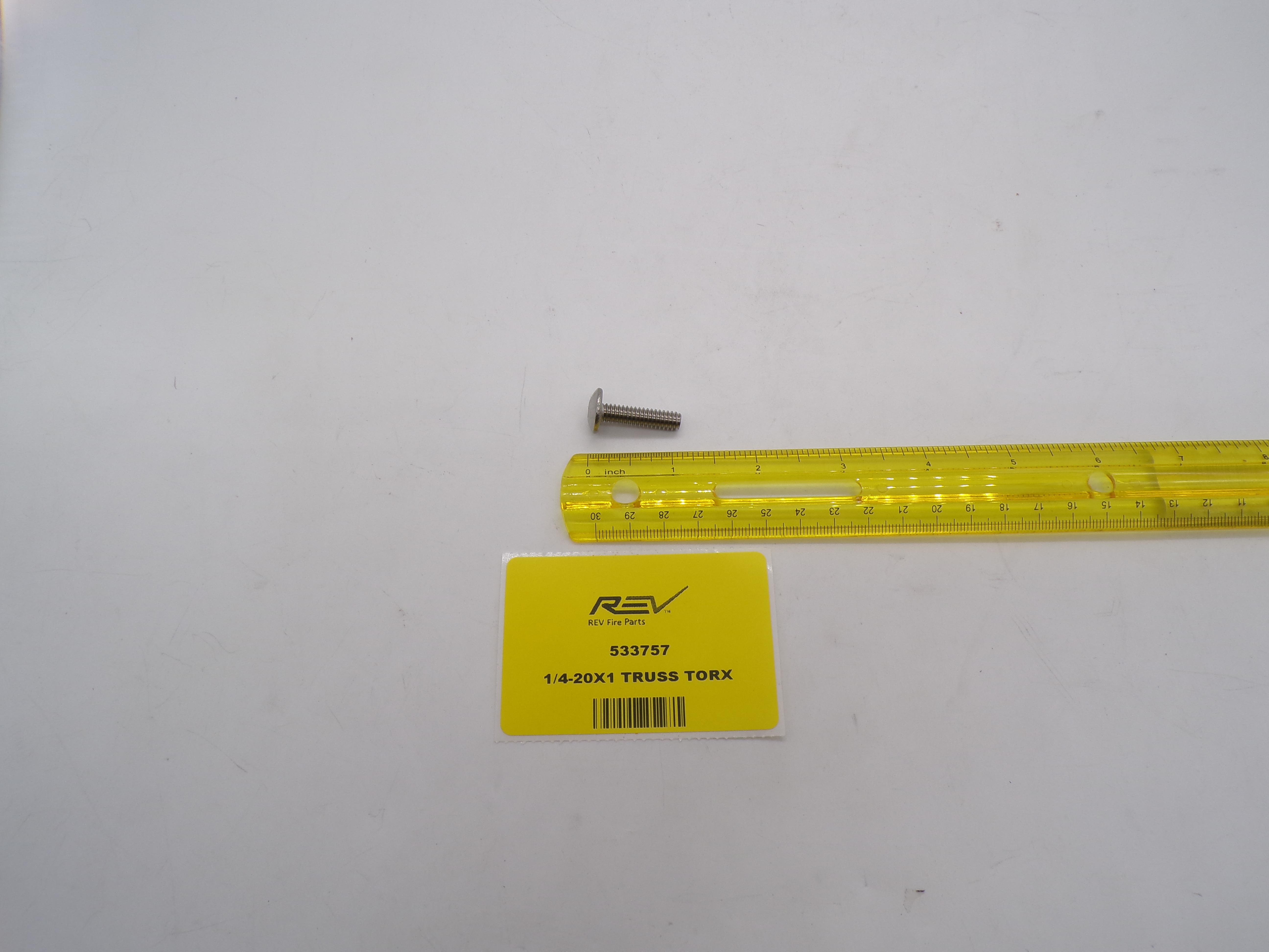 1/4-20X1 TRUSS TORX MS STAINLESS STEEL | Fire eStore