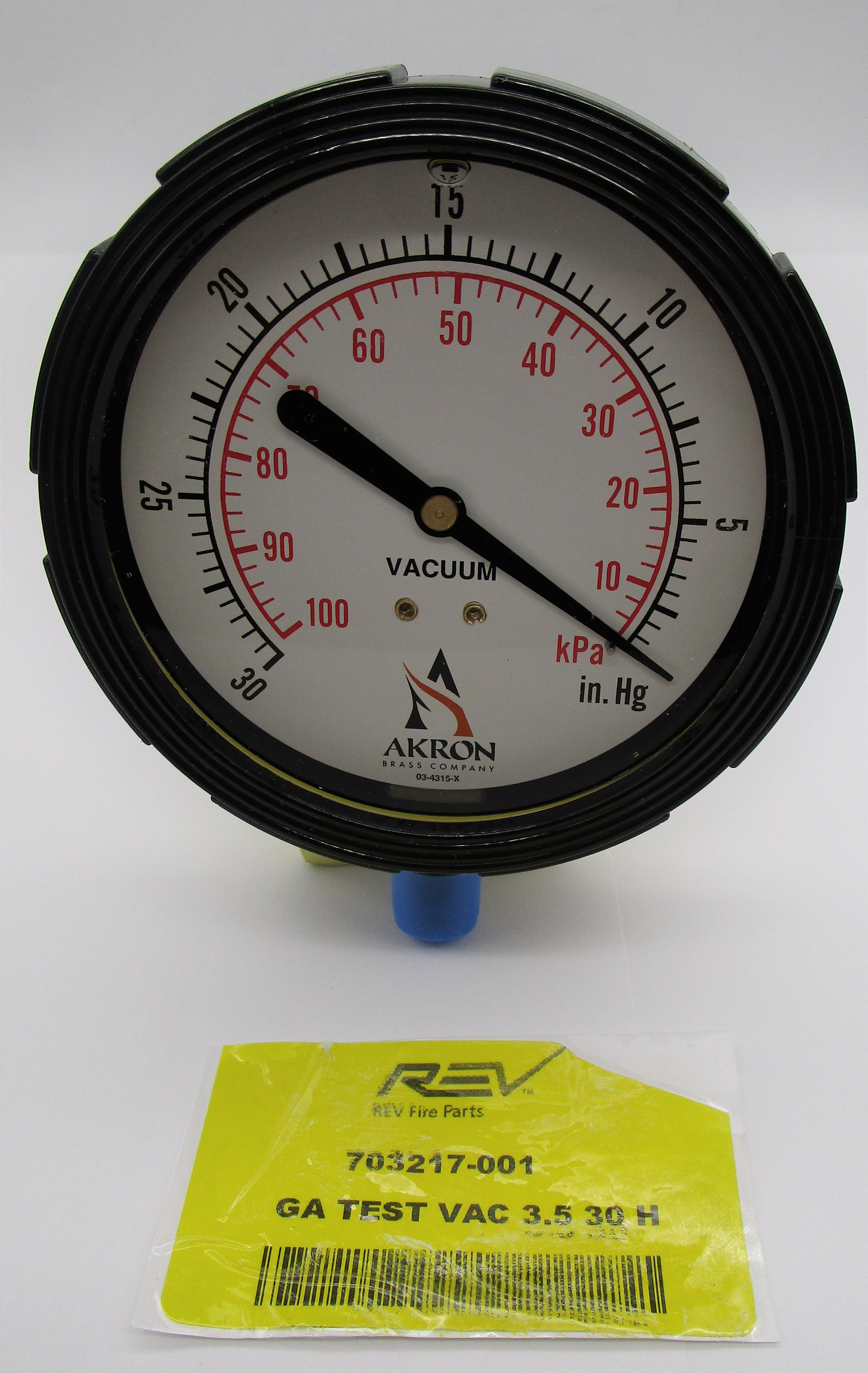 GAUGE TEST VAC 3.5 30 HG | Fire eStore