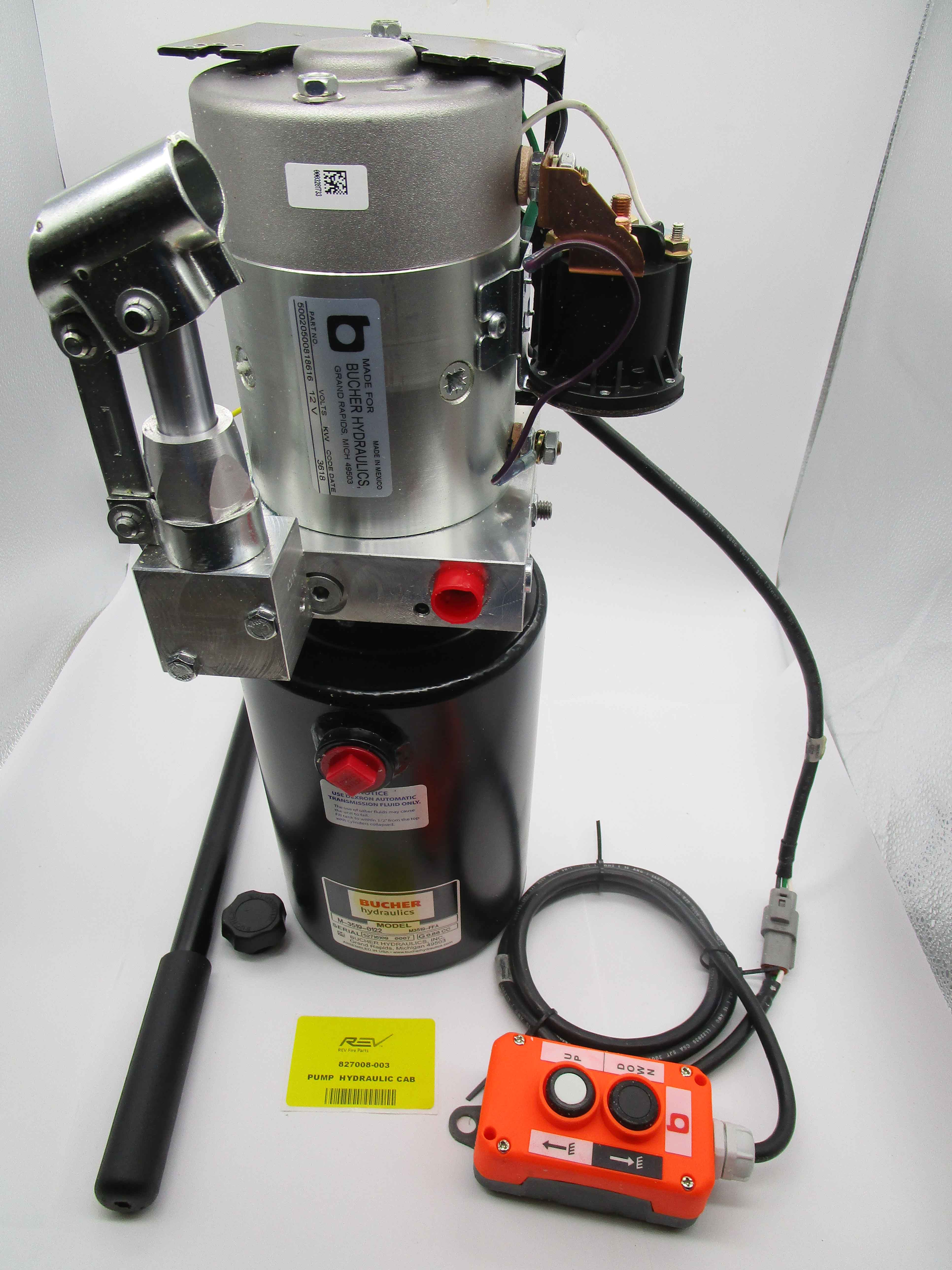 PUMP HYDRAULIC CAB TILT ELE | Fire eStore