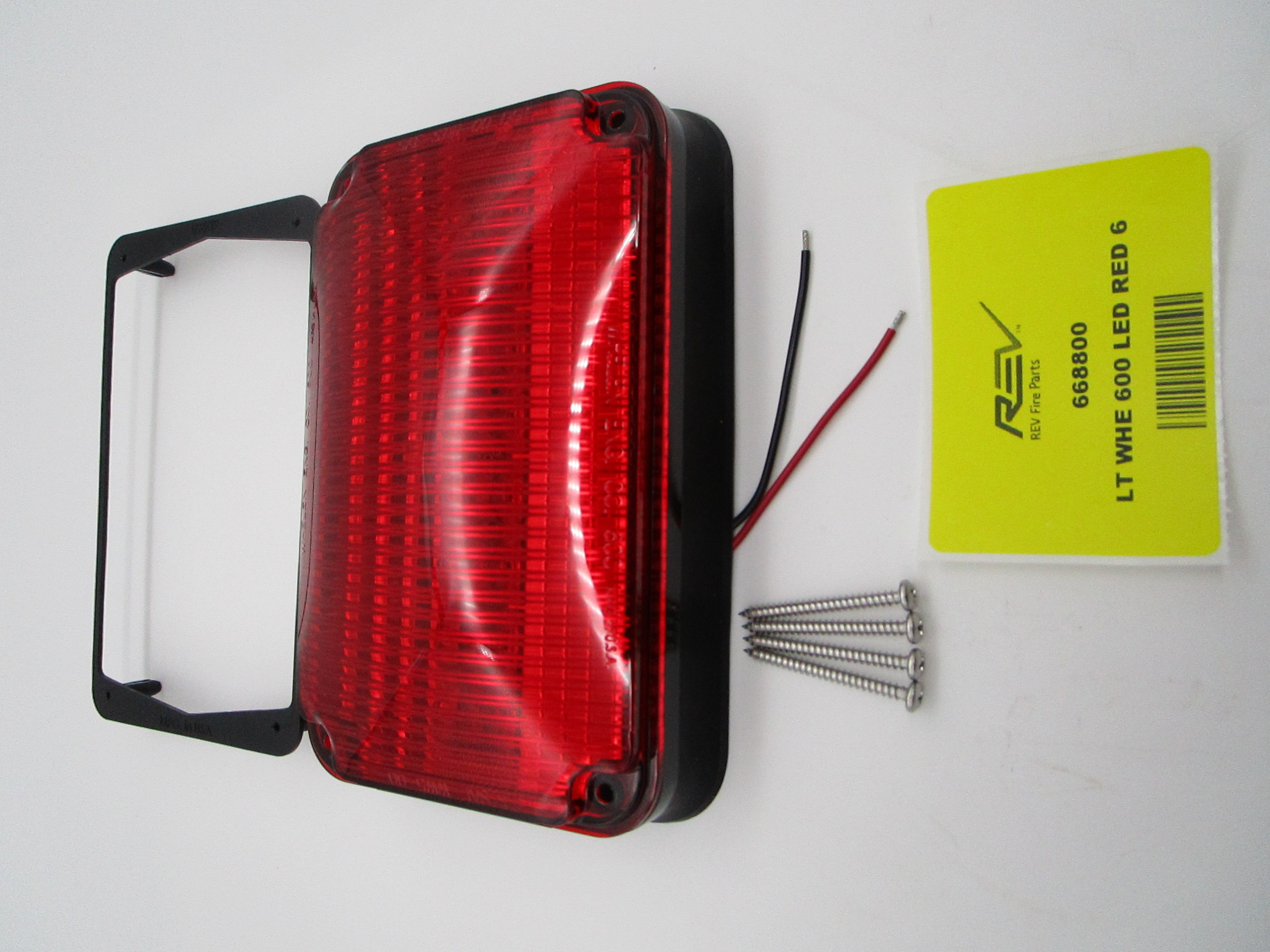 LIGHT WHE 600 LED RED 60R02SRR | Fire eStore