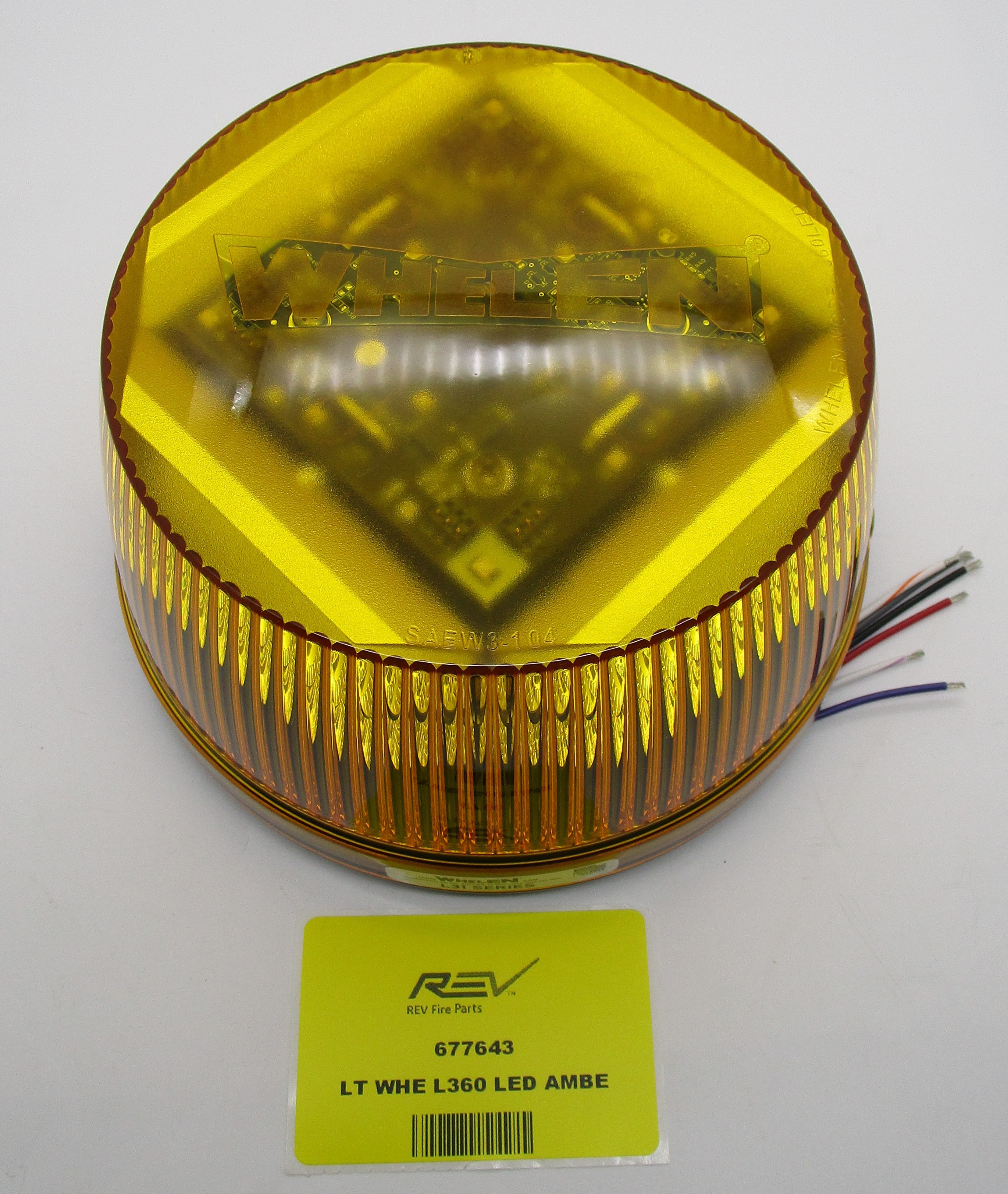LIGHT WHE L360 LED AMBER L31HAF | Fire eStore