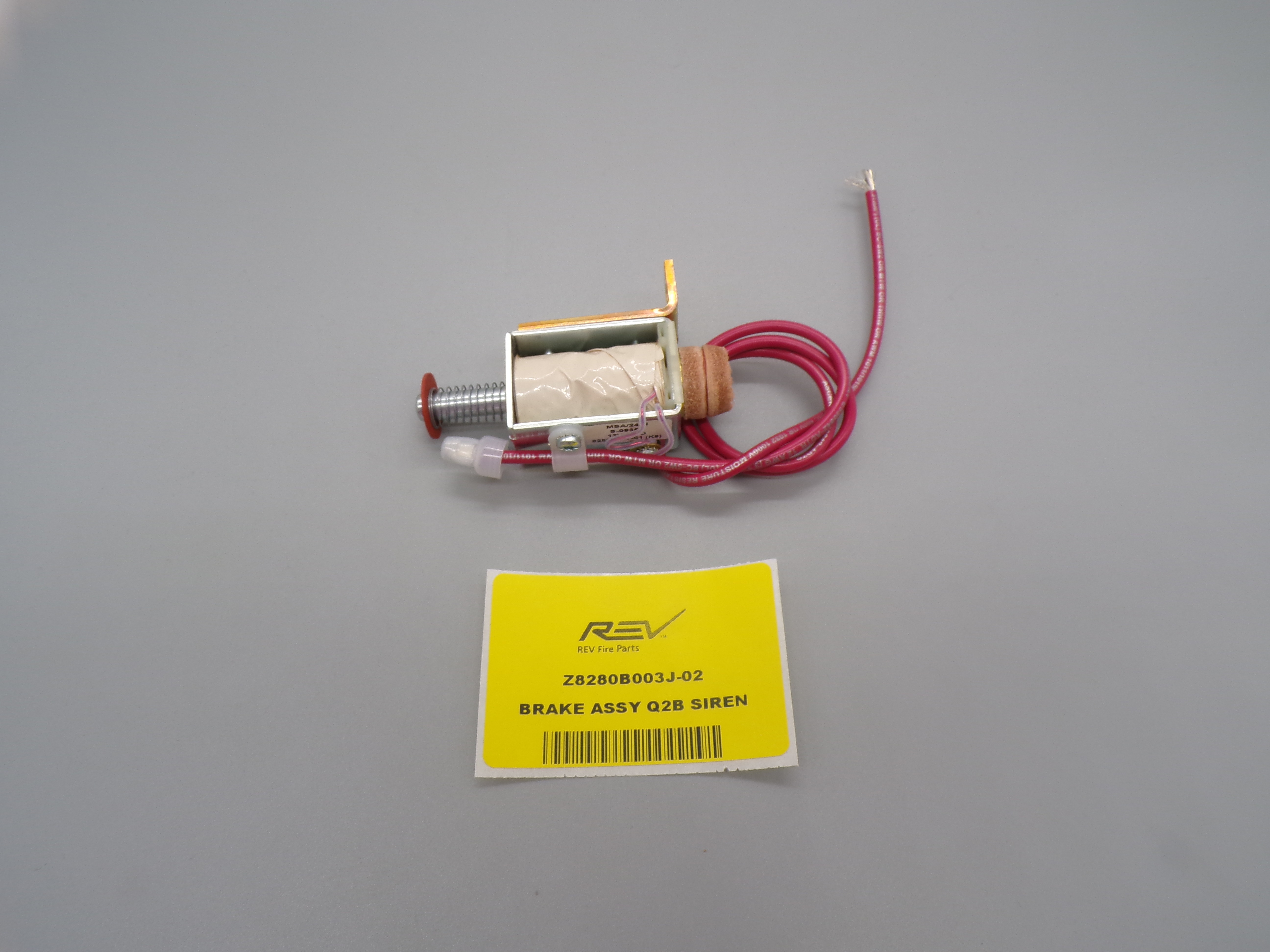 BRAKE ASSEMBLY Q2B SIREN 12V | Fire eStore