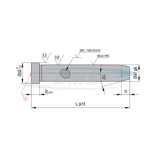 Angle pins 09x80 | DME eSTORE
