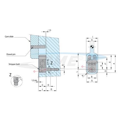 Slide Retainers 10 KG | DME eSTORE