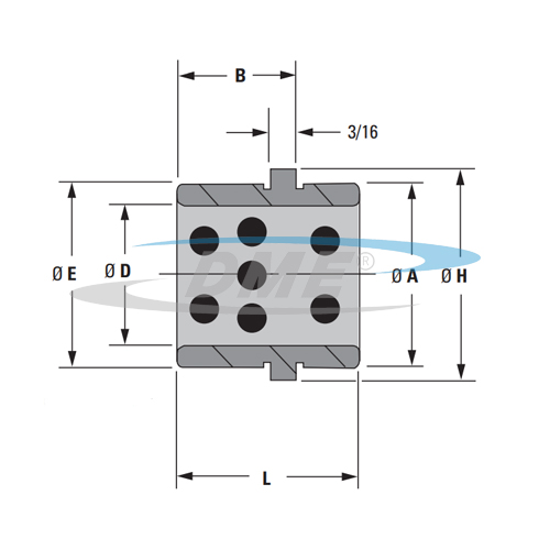 Self-Lub Guided Ejection Bushings 7x50 | DME eSTORE