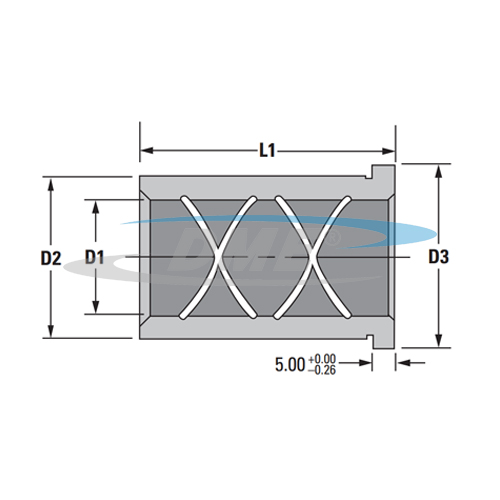 BRONZE PLATED SHOULDER BUSH. ID30 L25 | DME eSTORE
