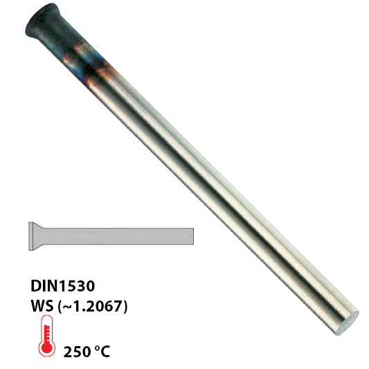 Ejector pins, hardened type D 5,25L 125 | DME eSTORE