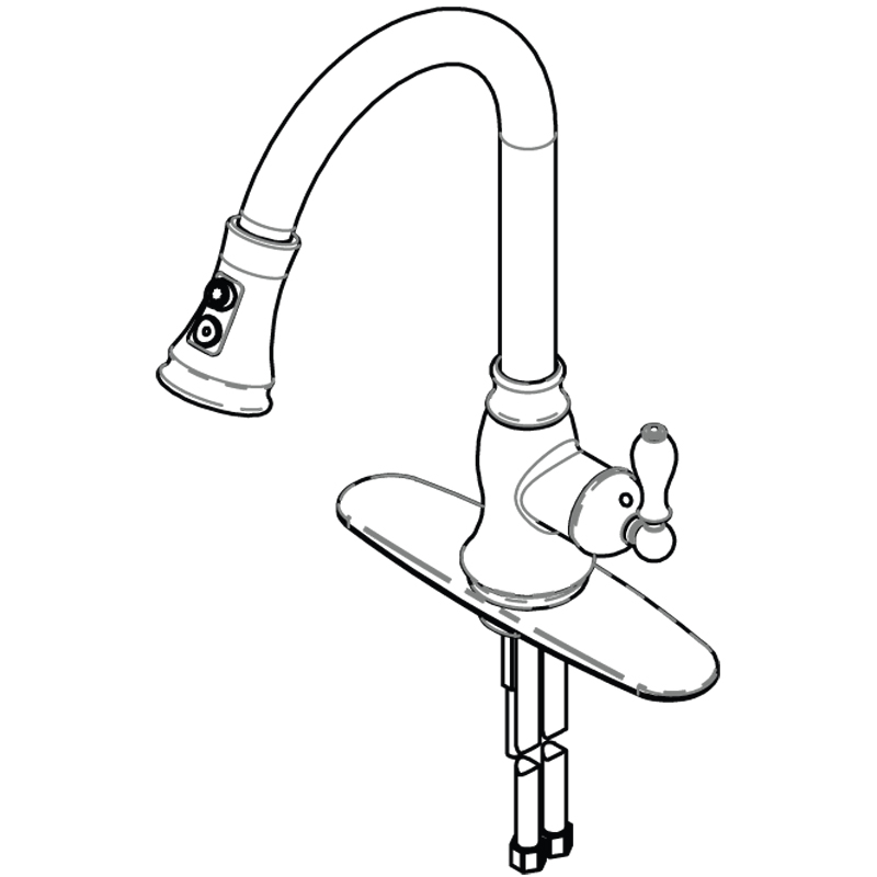 FAUCET-GALLEY VARIOUS/PVD BRUSHED NICKEL | REV Parts Store