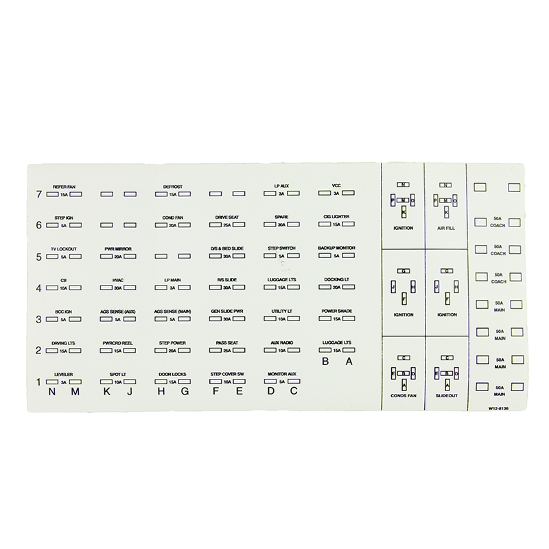 TAG-12V FUSE PANEL POWER DIST CTR | REV Parts Store
