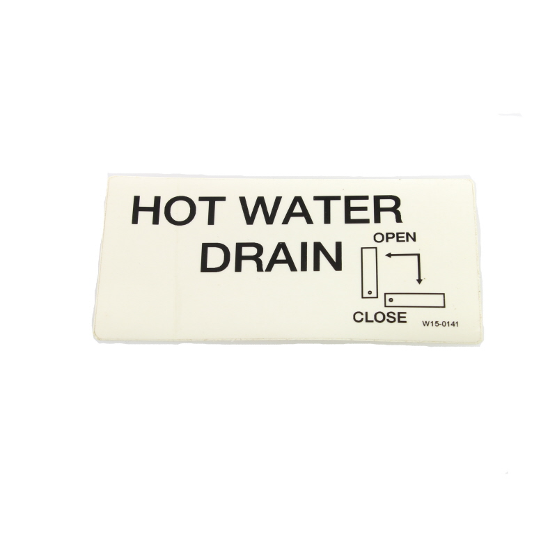 TAG-HOT WATER DRAIN | REV Parts Store