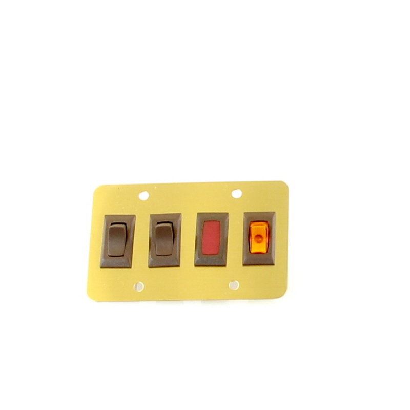 SWITCH, 12V ASSY-3 SWT ENTRY W/ BEZ BDR | REV Parts Store