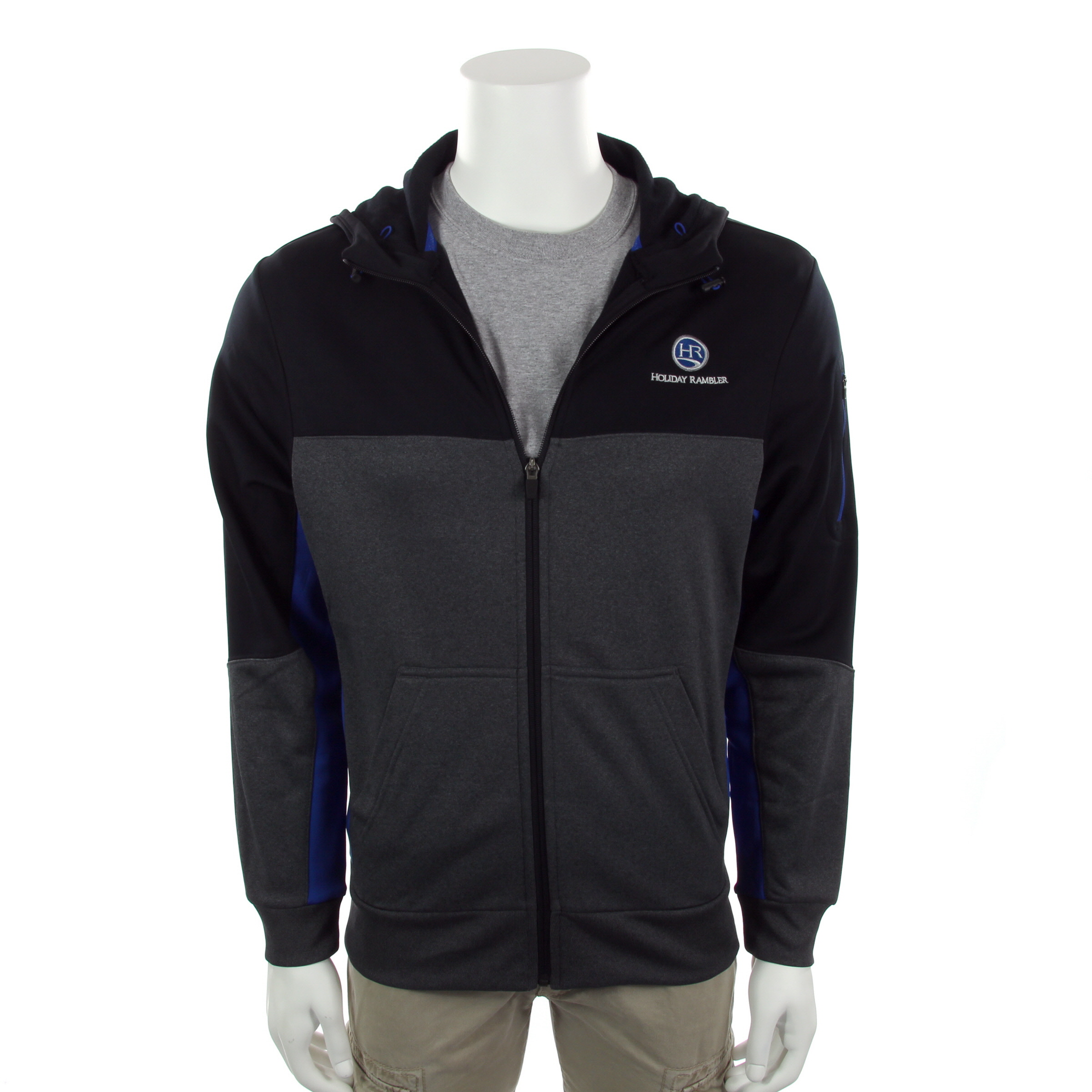 JACKET MENS HR TRI-COLOR HOODED MEDIUM | REV Parts Store