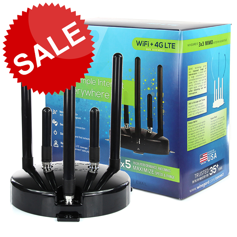 WINEGARD CONNECT 4GWIFI EXTENDER BLK ODU | REV Parts Store