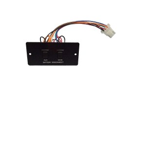 SWITCH- 12V BATTERY DISCONNECT PANEL WITH 2 SWITCHS | REV Parts Store