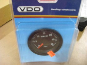 GAUGE, TACHOMETER BLK /VDO 333162 K | REV Parts Store