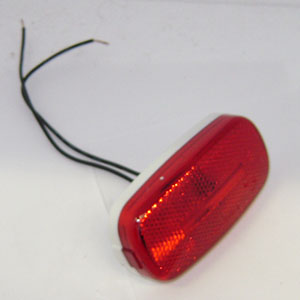 LIGHT RED MARKER W/BLACK BASE | REV Parts Store