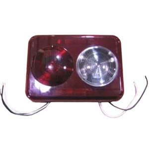 LIGHT TAIL DBL RECESS ONE REDONE CLEAR L | REV Parts Store