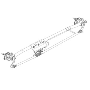 MOTOR WIPER ASSY W/ PIVOT SHAFTS F/ 0931 | REV Parts Store