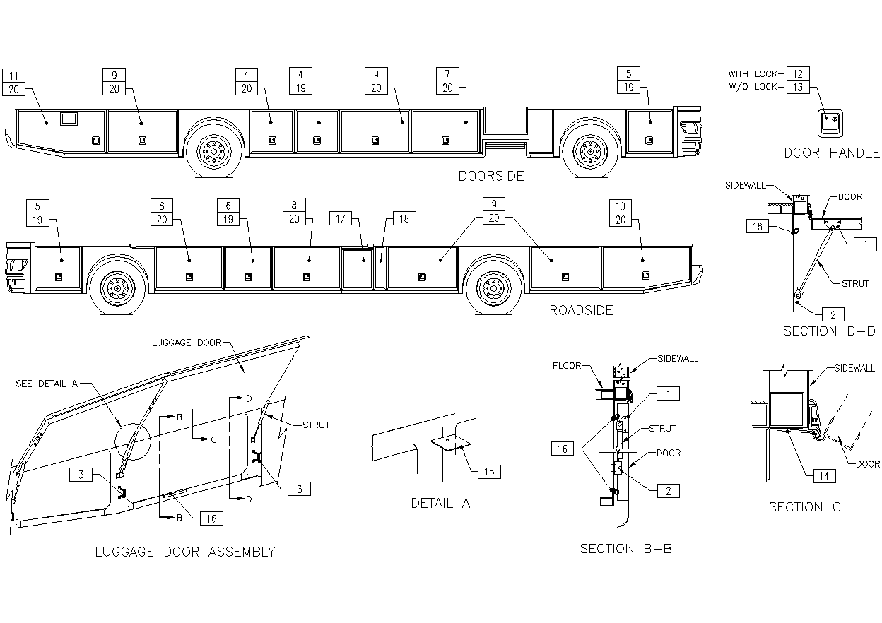 PRINT-EXTERIOR COMPONENTS SIDE -2002 BOUNDER DIESEL 39R | REV Parts Store