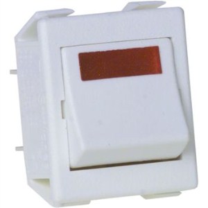 SWITCH, 12 VOLT SPST W/ AMBER LIGHT MOMENTARY F22-0611 | REV Parts Store