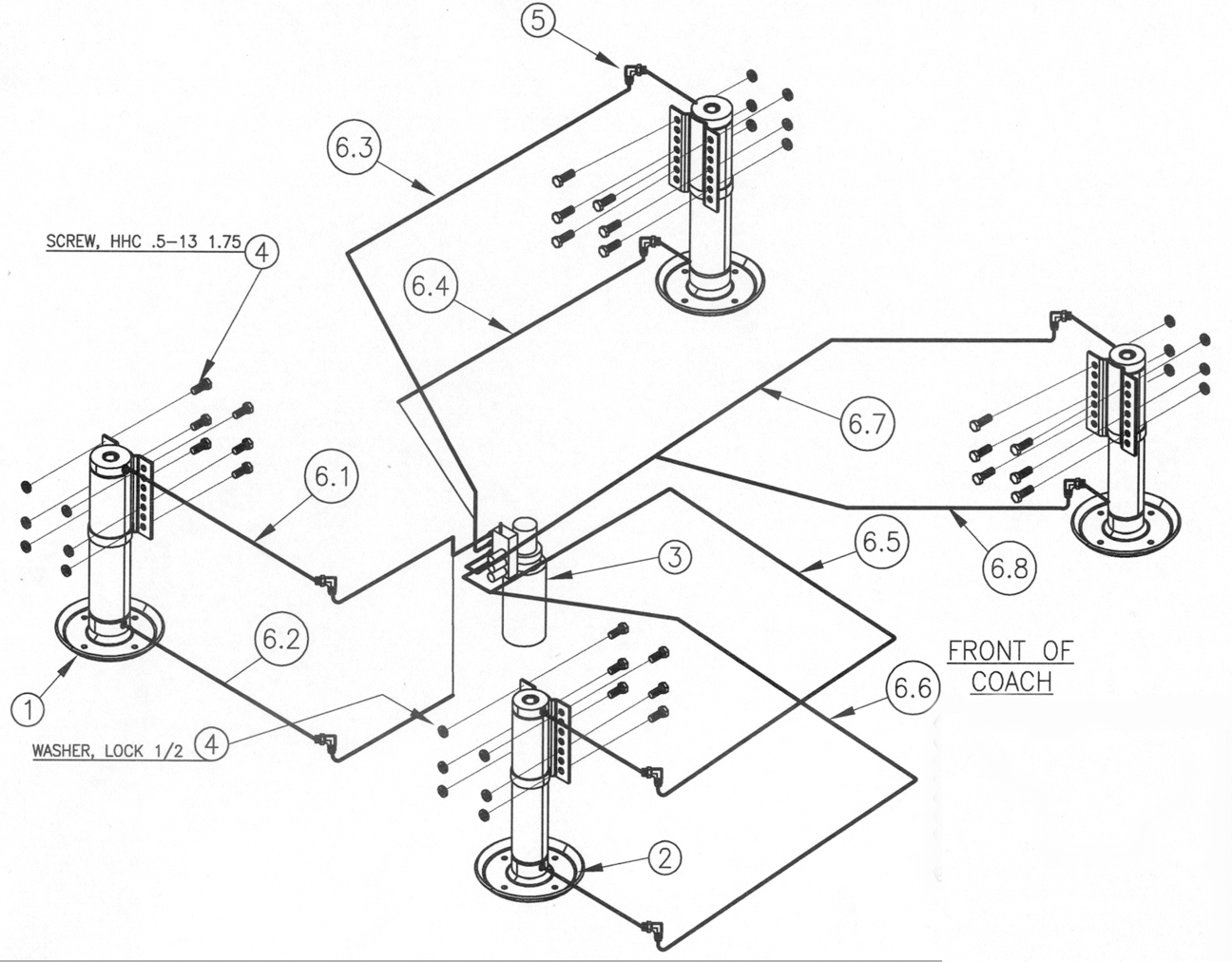 LEVELER- HYD SYS 4PT AUTO /PWR GEAR L10-2075 | REV Parts Store