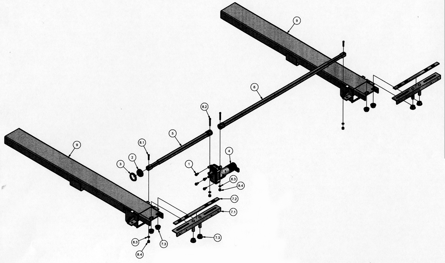 ASSY- FLUSH FLOOR SLIDE-OUT | REV Parts Store