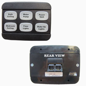 SWITCH-12V ASSY-5 VANITY ATC BLACK | REV Parts Store
