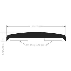 MOLDING, RUBBER BONDED WINDSHIELD | REV Parts Store